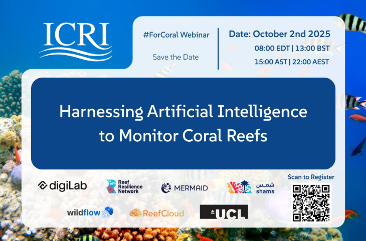 Webinar: Harnessing Artificial Intelligence to Monitor Coral Reefs | PIPAP